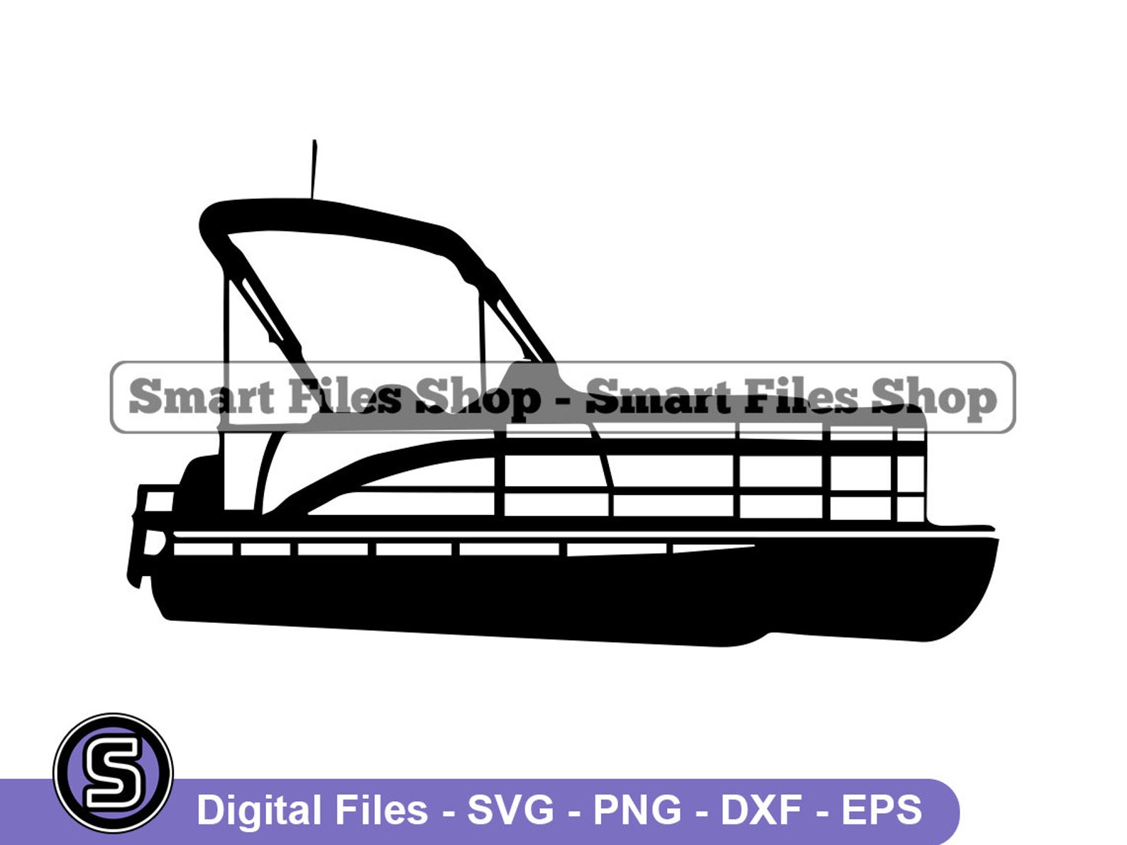 Pontoon Boat Svg Pontoon Svg Pontoon Boat Dxf Pontoon Boat | Etsy