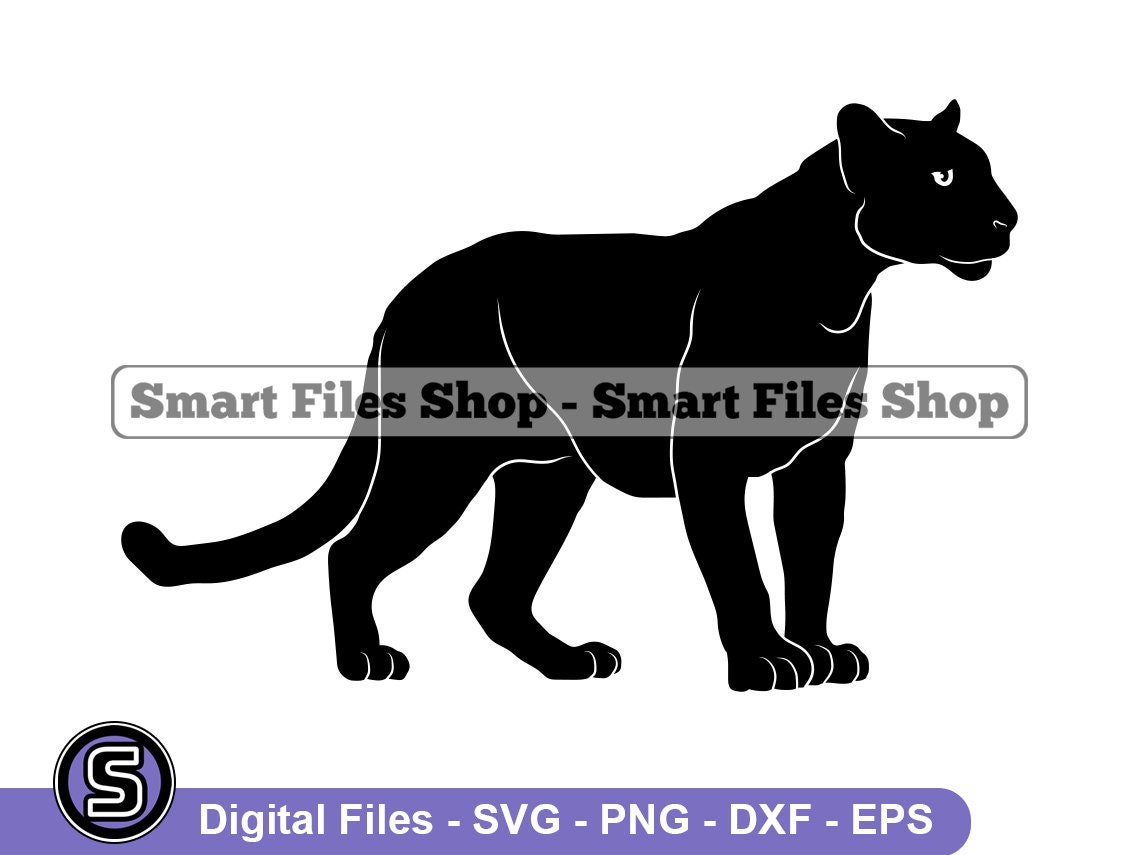 Panther 2 SVG Panther SVG Panther Dxf Panther Png Panther | Etsy