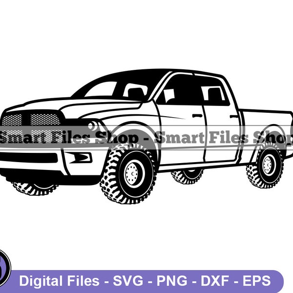 Ram Truck Svg - Etsy