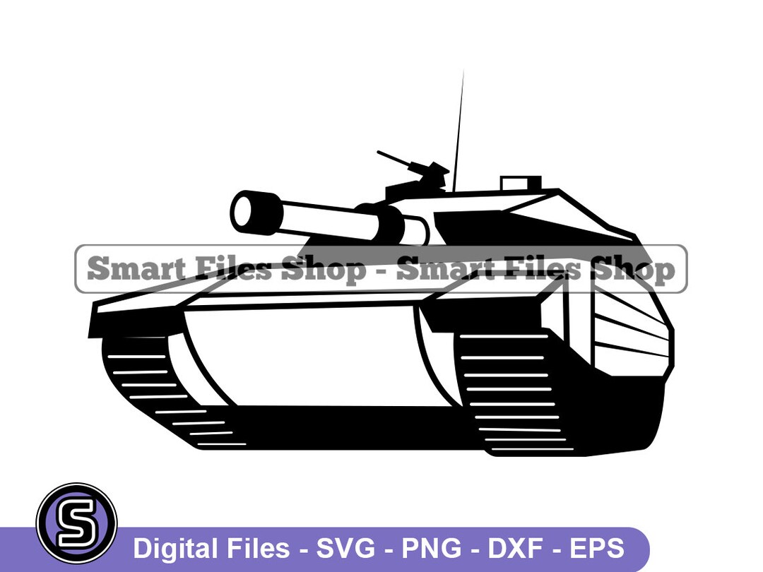 Battle Tank 4 SVG, Tank Svg, Army Svg, Military Svg, War Svg, Battle ...