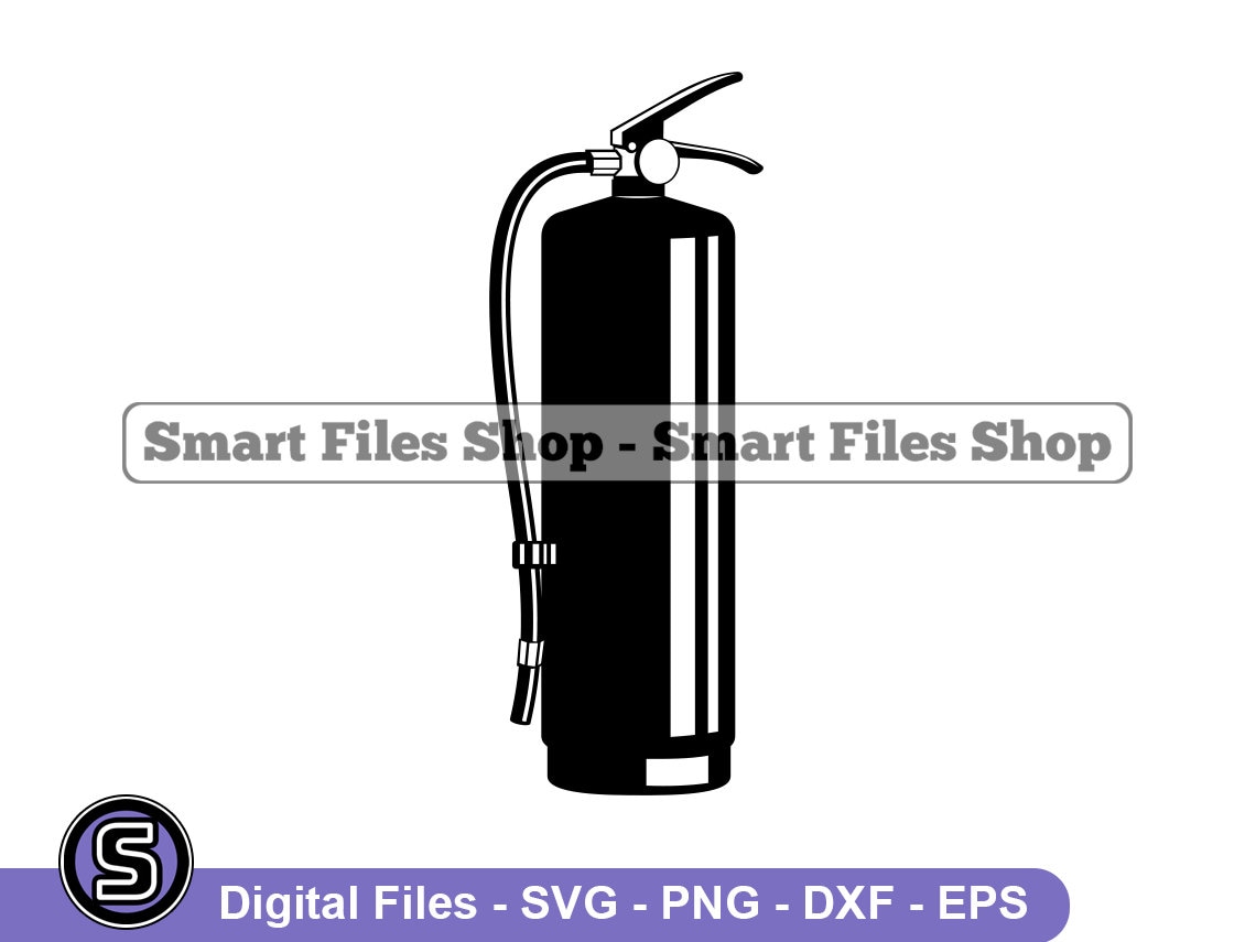 Fire Extinguisher Svg Fire Extinguisher Dxf Fire | Etsy
