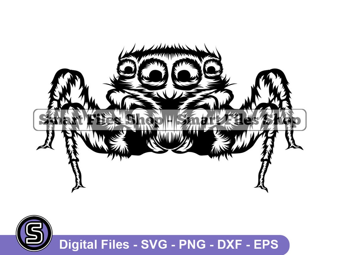 Peeking Spider SVG, Spider Svg, Spider Dxf, Spider Png, Spider Clipart ...