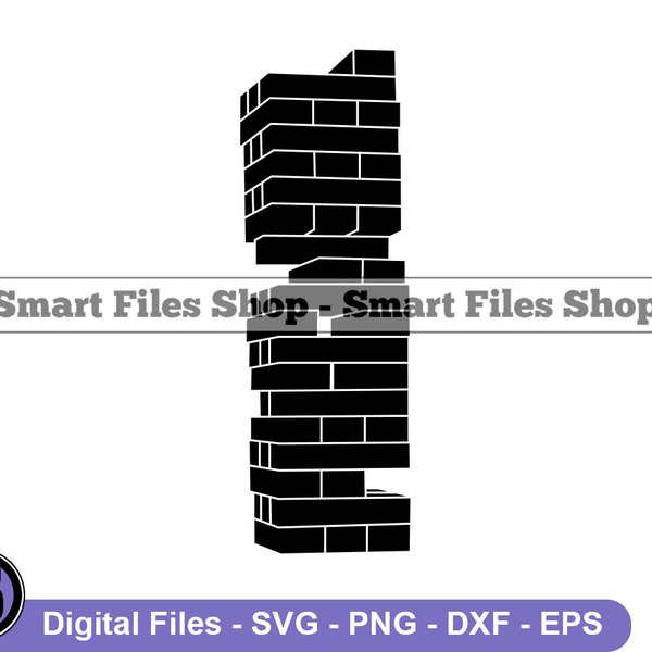 Wooden Stacking Game Svg - Etsy