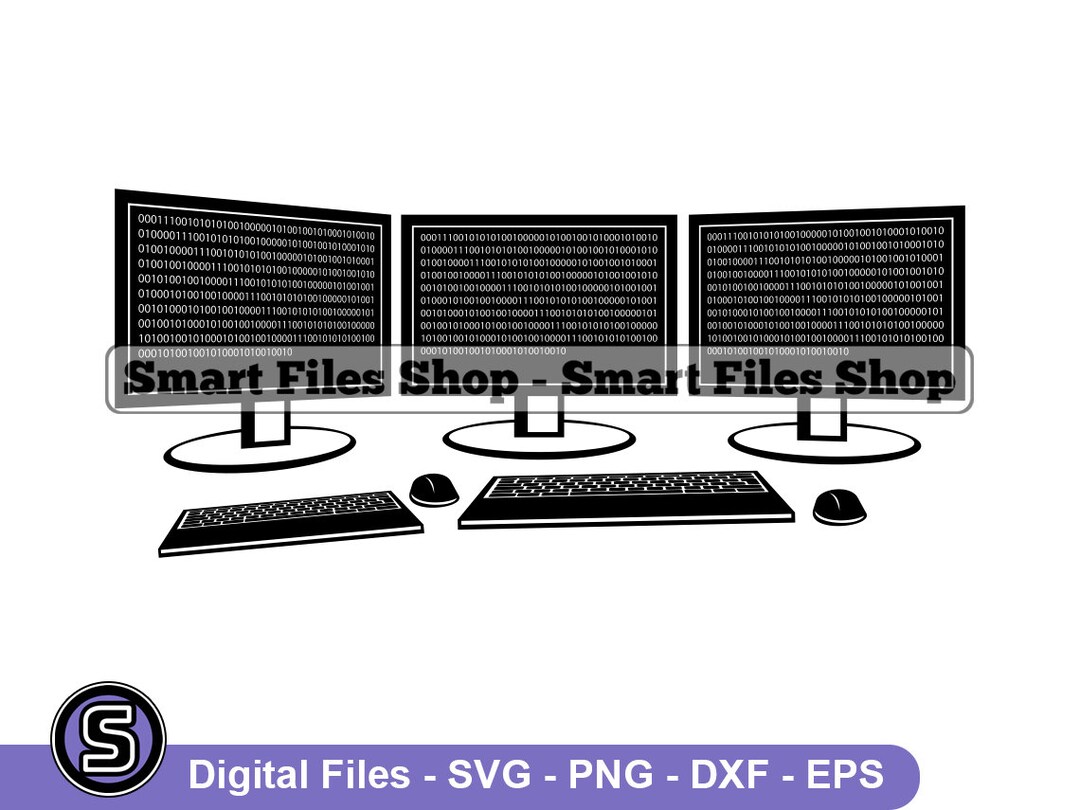 Computer Engineer Workstation 2 Svg, Programer Svg, Developer Svg ...
