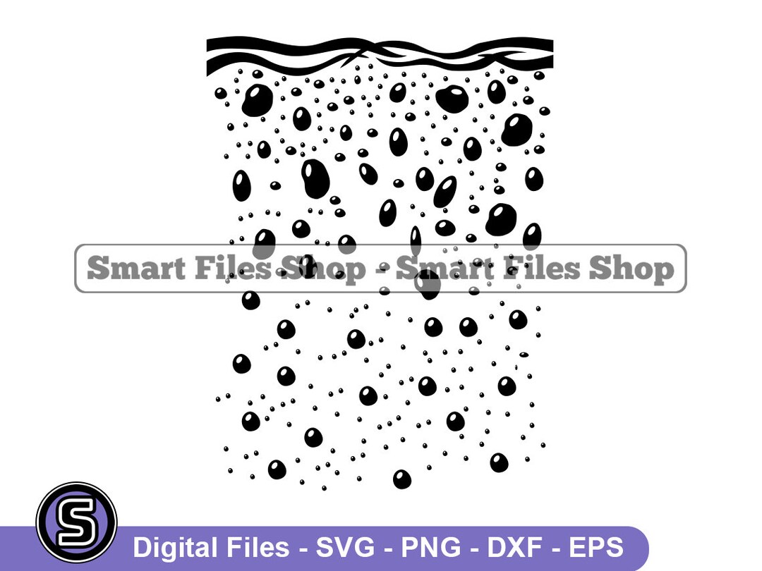 Bubbles Surfacing SVG, Bubbles Svg, Soda Svg, Bubbles Dxf, Bubbles Png ...