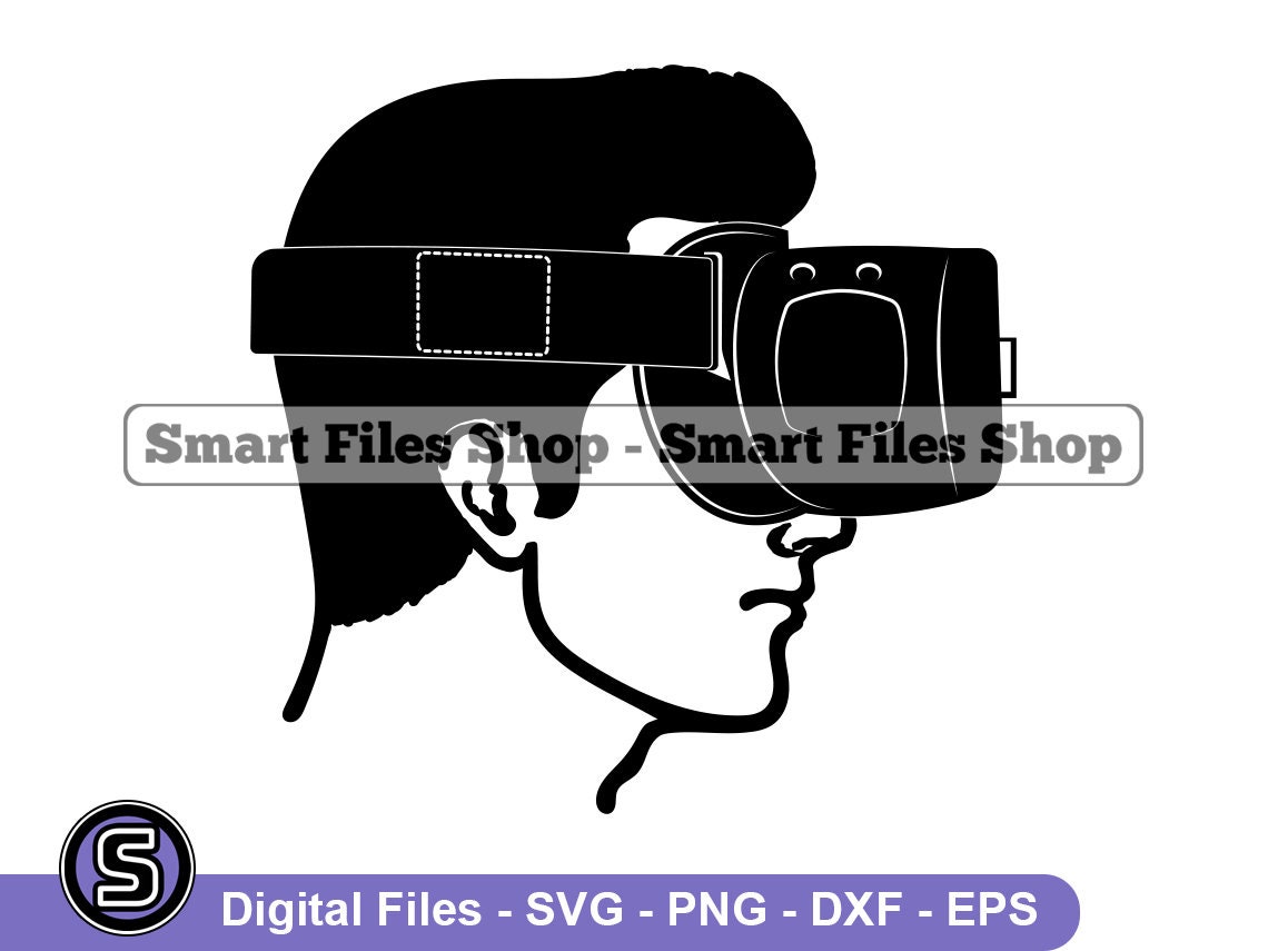 VR Svg Virtual Reality Svg Gaming Svg Virtual Reality Dxf | Etsy