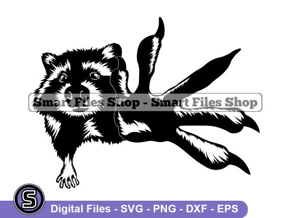 Raccoon 3 SVG Raccoon SVG Forest Creatures Svg Raccoon | Etsy