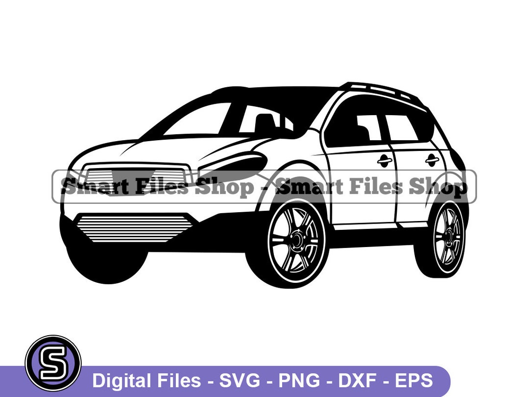SUV Car 6 Svg, SUV Svg, Car Svg, Suv Car Dxf, Suv Car Png, Suv Car ...