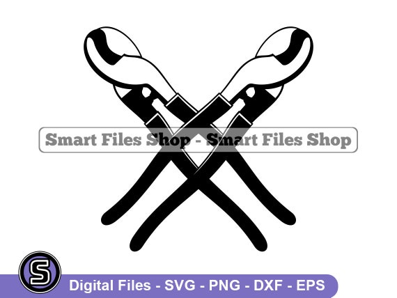 Cable Cutter Logo Svg Electrician Svg Electrician Logo | Etsy