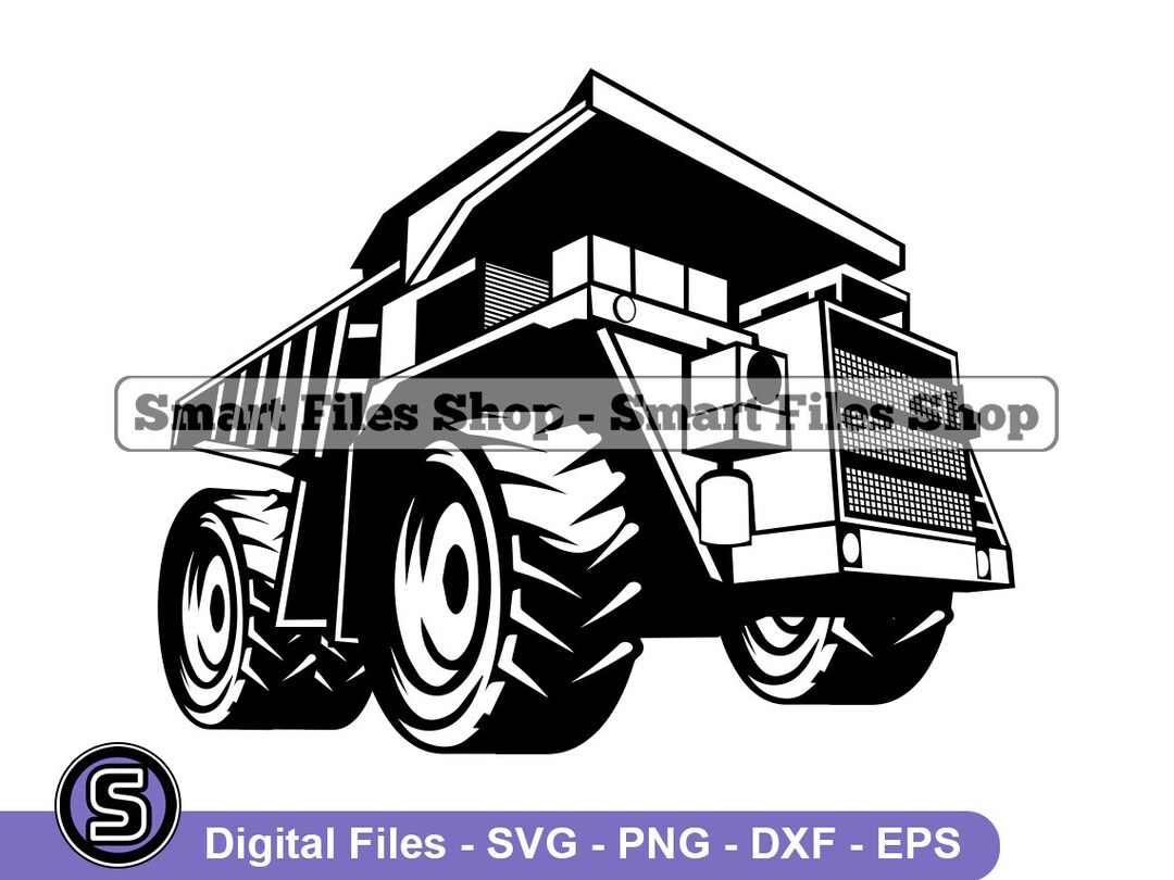 Haul Truck Logo Svg, Haul Truck Svg, Truck Svg, Trucker Svg, Trucking ...