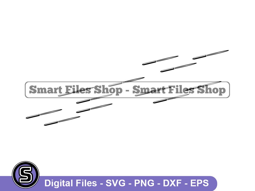 Flying Bullets SVG, Bullet Svg, Ammo Svg, Bullets Dxf, Bullets Png ...