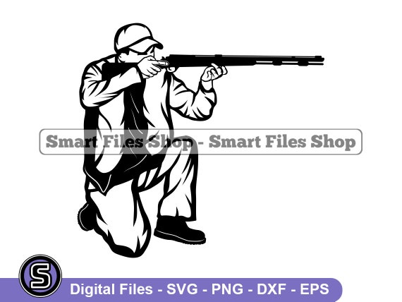 Hunter 5 Svg Hunter Svg Hunting Svg Hunter Dxf Hunter | Etsy