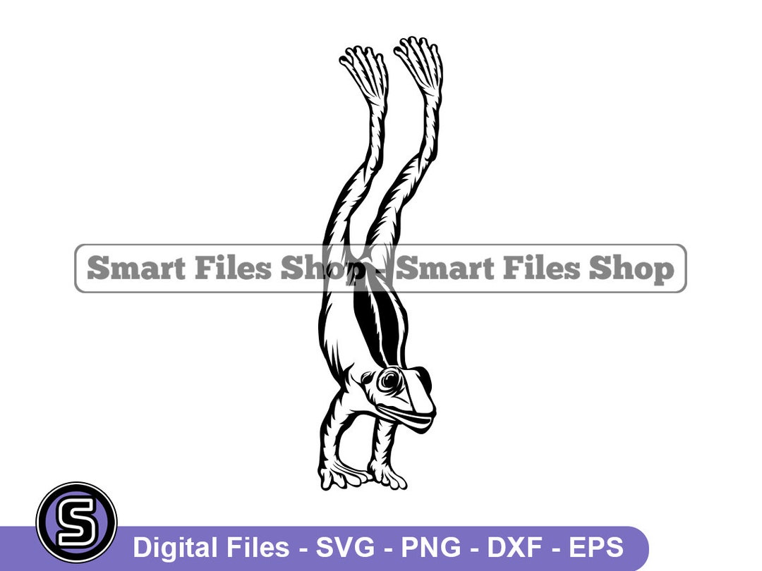 Frog Acrobat SVG, Frog Svg, Toad Svg, Cute Frog Svg, Frog Dxf, Frog Png ...