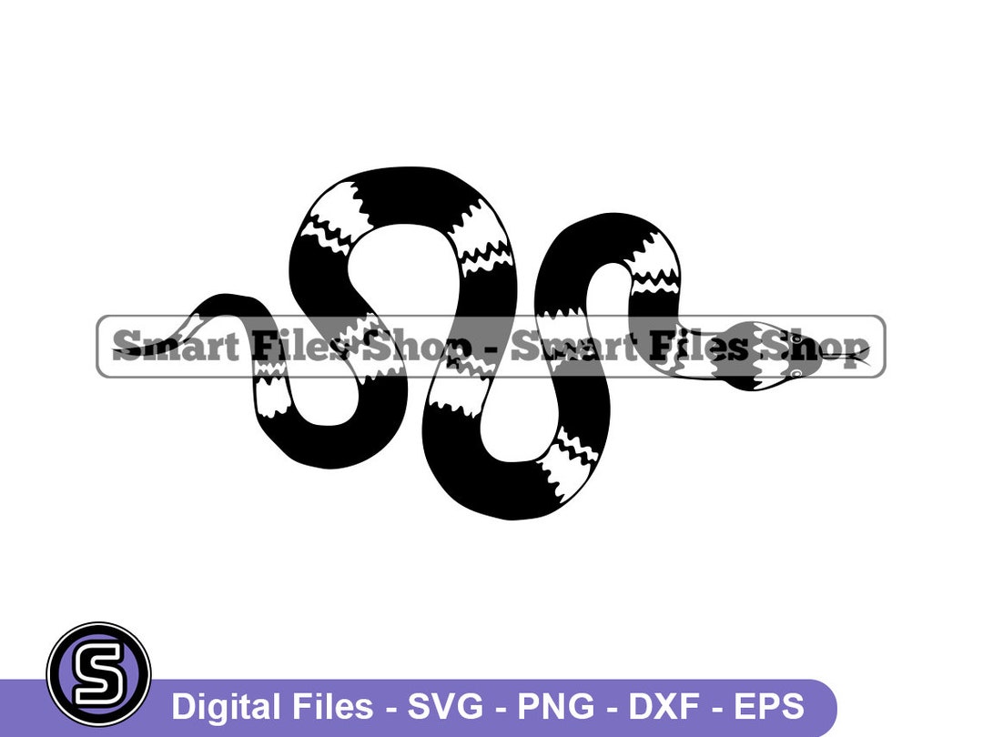 Slithering Snake Svg, Snake Svg, Snake Logo Svg, Snake Dxf, Snake Png ...
