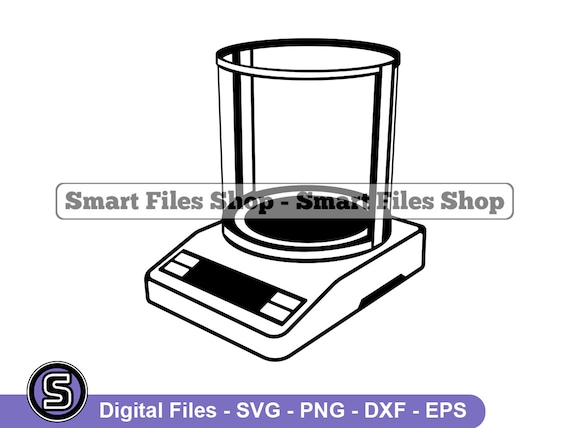 Electronic Balance Drawing