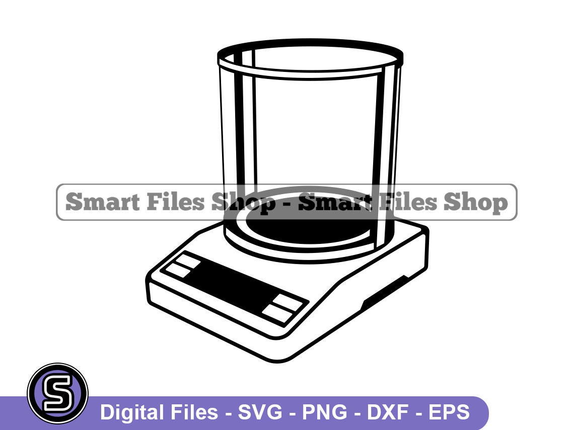 Electronic Balance Clipart