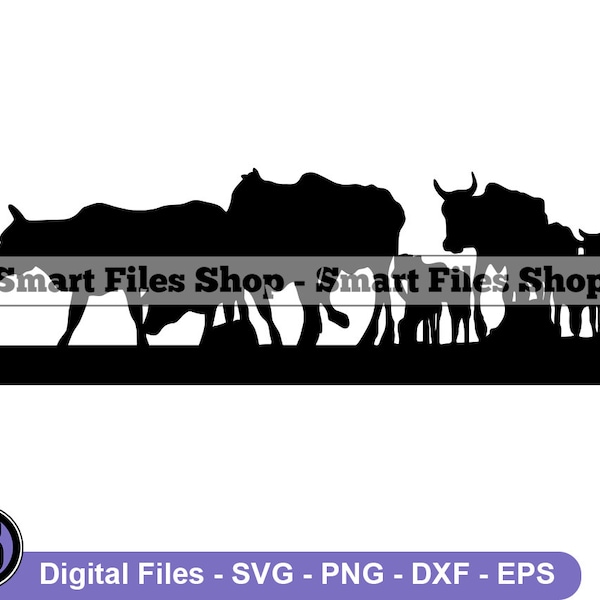 Cattle Svg - Etsy