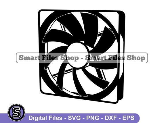 Fan Svg Heat Svg Cold Air Svg Fan Design Svg Fan Dxf Fan - Etsy