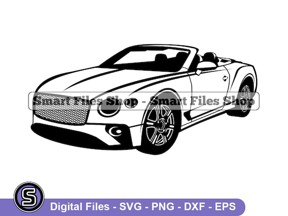 Cabrio Auto Svg Cabrio Svg Cabrio Svg Cabrio Dxf Cabrio - Etsy