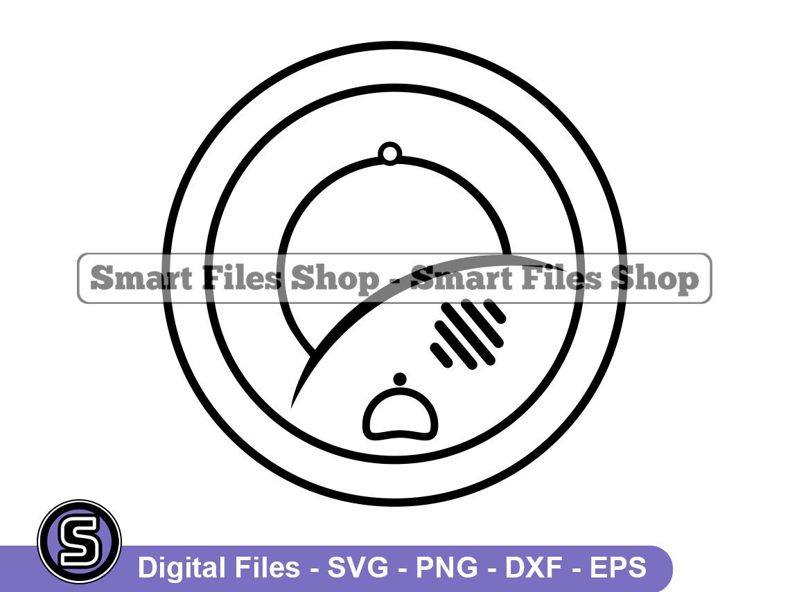 Smoke Detector SVG Home Svg Fire Alarm Svg Smoke Detector | Etsy