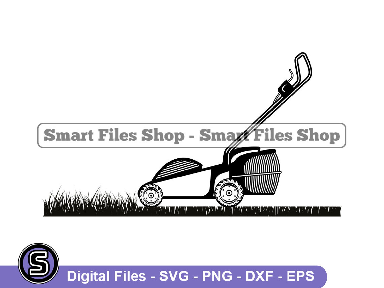 Lawn Mower Cutting Grass Svg Lawn Mower Svg Landscaping Svg - Etsy