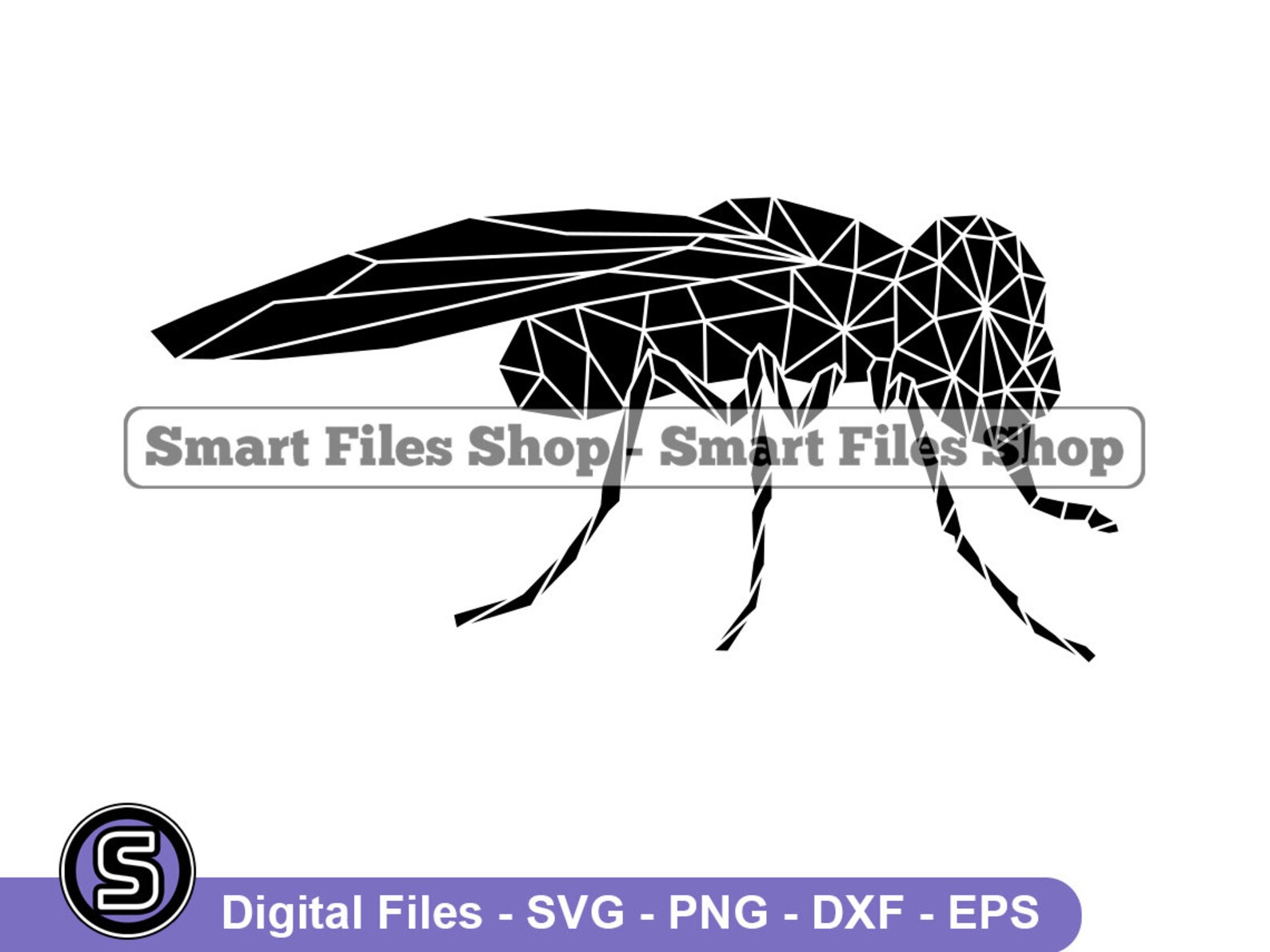 Geometric Fly Svg Fly Svg Geometric Animals Svg Animals - Etsy