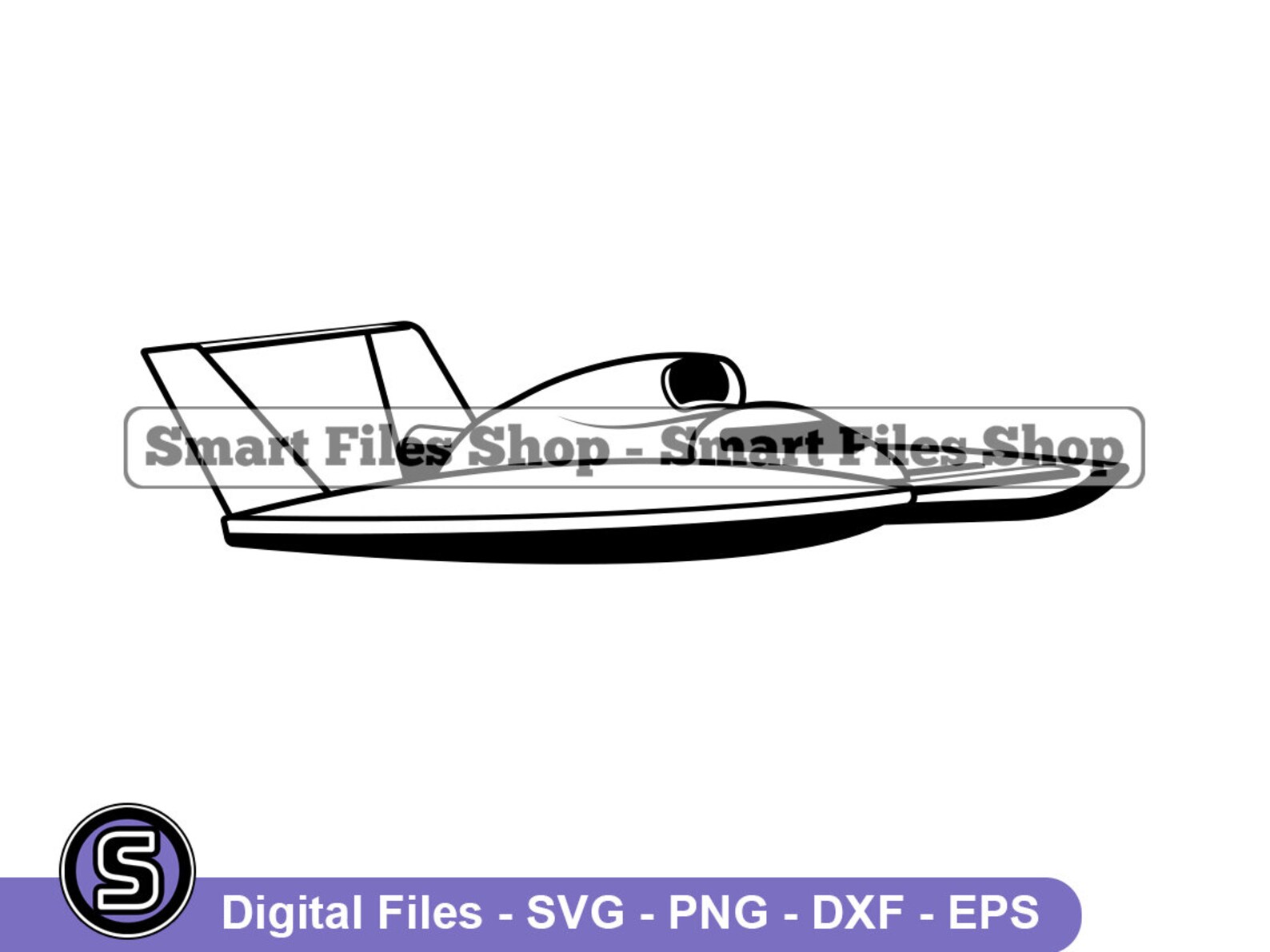 Hydroplane Boat Svg, Sailing Svg, Hydroplane Boat Dxf, Hydroplane Boat ...