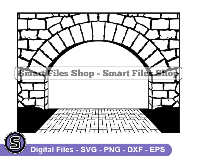 Arch Svg, Arches Png, Architecture Clipart, Door Arch Dxf, Archway Eps ...