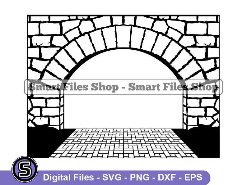 Stone Arch Svg Stone Gate Svg Architecture Svg Arch Svg | Etsy