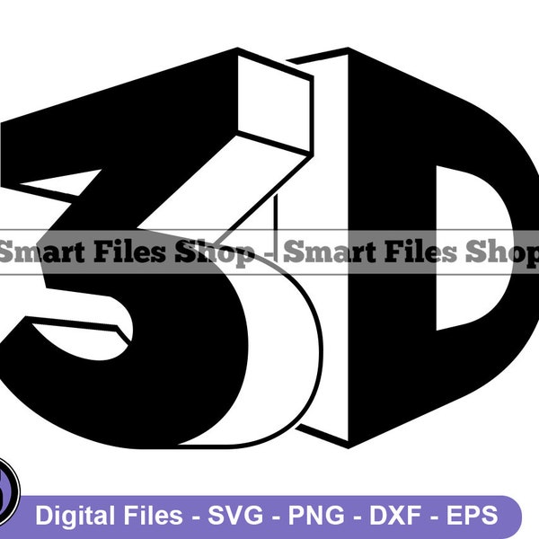 3d Svg - Etsy