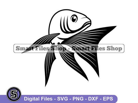 Gold Fish Logo 2 Svg Gold Fish Svg Goldfish Svg Pet Fish | Etsy