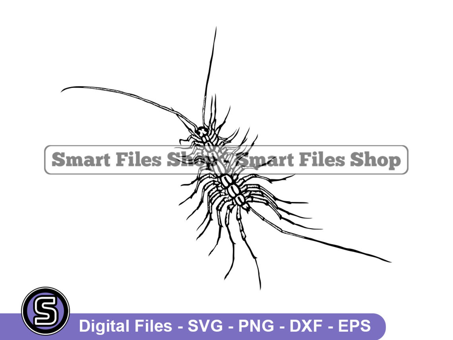 House Centipede Svg Centipede Svg Centipede Dxf Centipede - Etsy