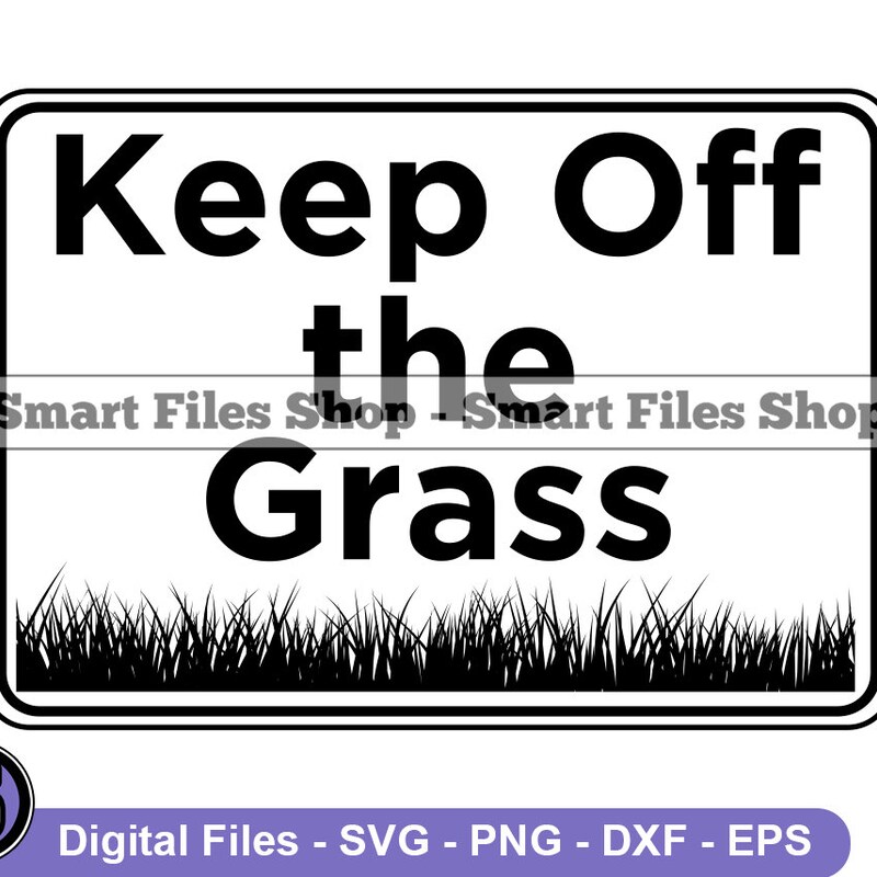 Keep off Grass Sign - Etsy