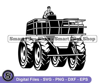Swamp Buggy Svg - Etsy