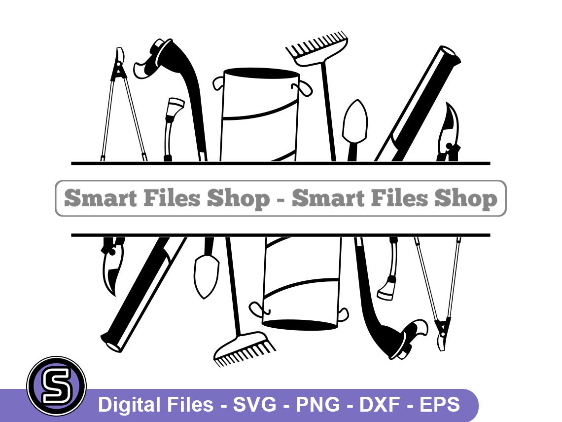 Landscaping Logo Split Monogram Svg Landscaping Svg - Etsy