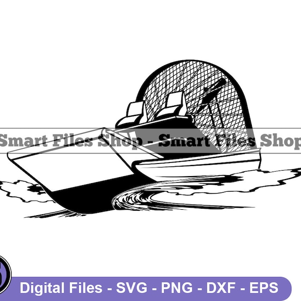 Boat Dxf Files - Etsy