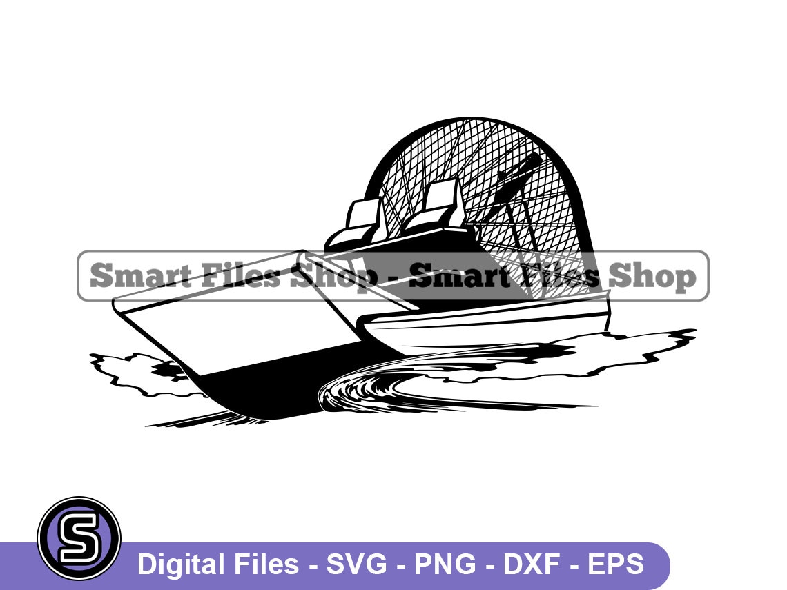 Swamp Boat Svg Swamp Svg Wetland Svg Swamp Boat Dxf Swamp - Etsy