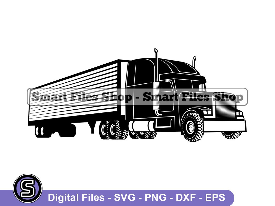 Truck Driver 5 Svg, Truck Svg, Trucker Svg, 18 Wheeler Svg, Trucking ...