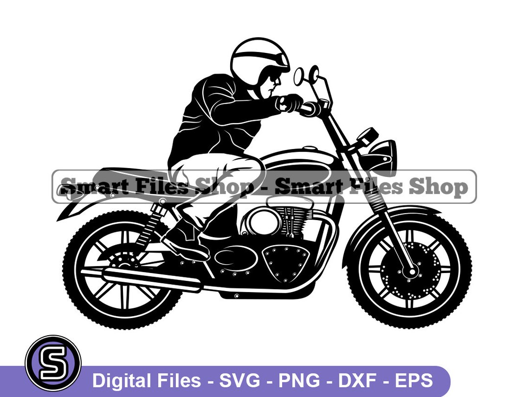 Motorcycle Rider 8 SVG, Motorcycle SVG, Biking Svg, Motorcycle Dxf ...