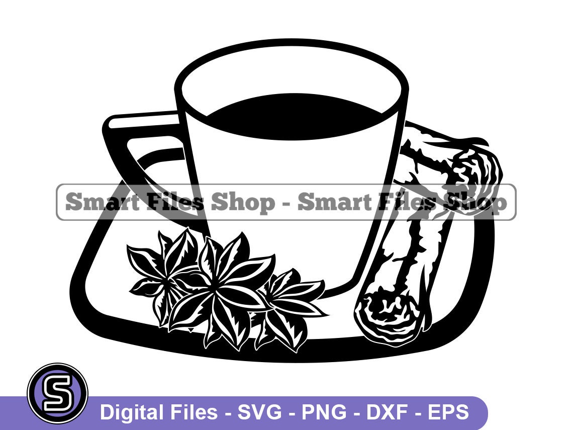 Coffee Logo 2 Svg Coffee Svg Caffeine Svg Coffee Dxf - Etsy