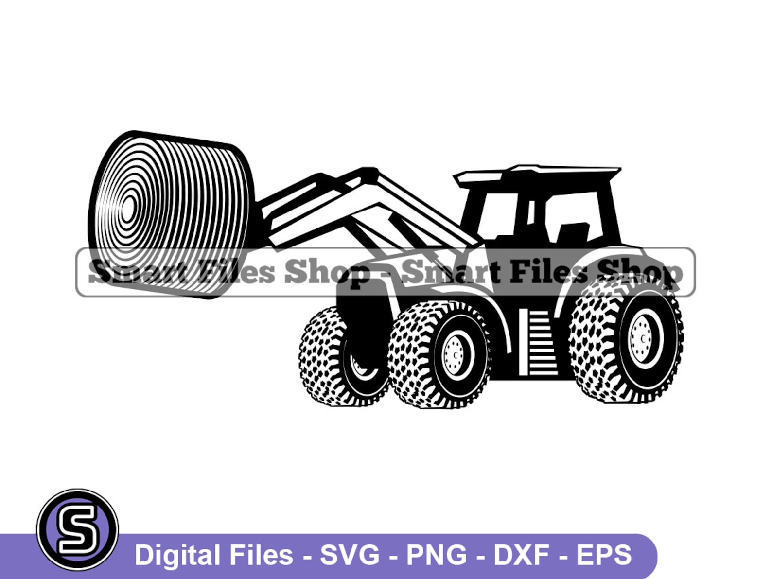 Tractor Front Loader 2 Svg Tractor Svg Tractor Dxf Tractor | Etsy
