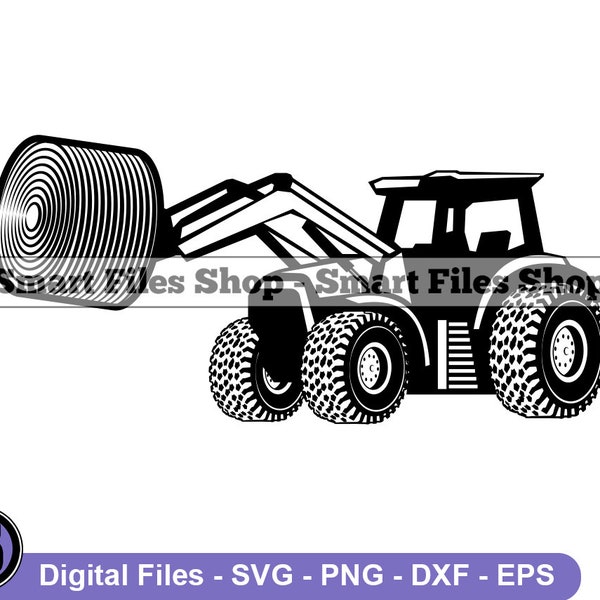 Front Loader Tractor Svg - Etsy