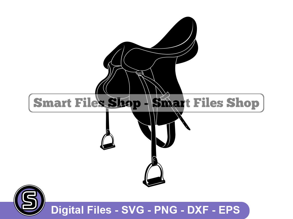 Horse Saddle Svg Horse Svg Horse Riding Svg Horse Jockey - Etsy