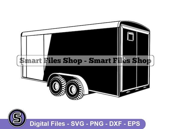 Car Trailer Svg Pickup Truck Trailer Svg Car Trailer Dxf - Etsy Canada
