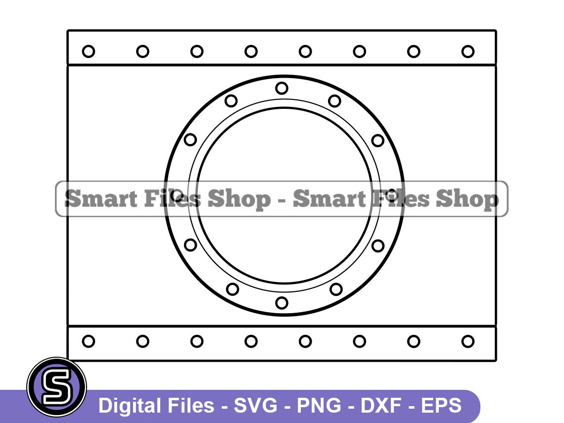 Ship Porthole Outline Svg Ship Window Svg Navy Svg Nautical - Etsy