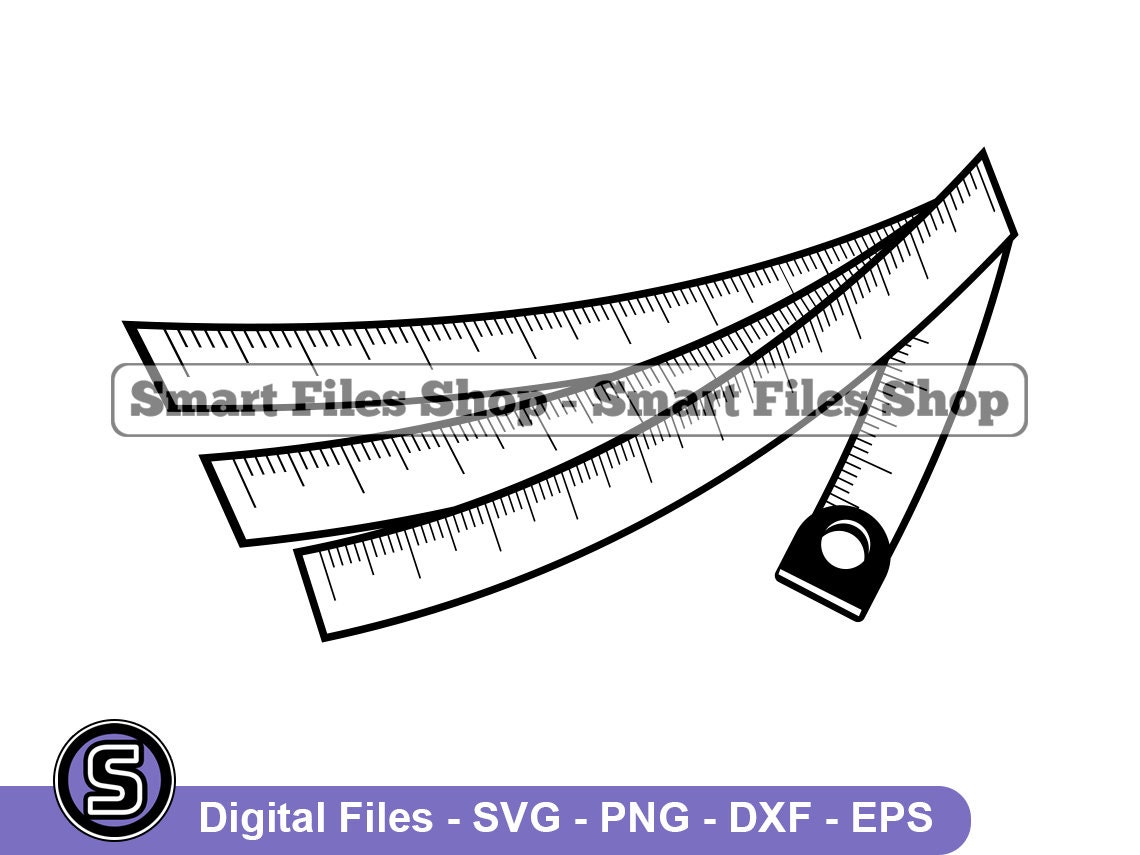 Measuring Tape Svg, Tape Measure Svg, Weight Loss Svg, Measuring Tape ...