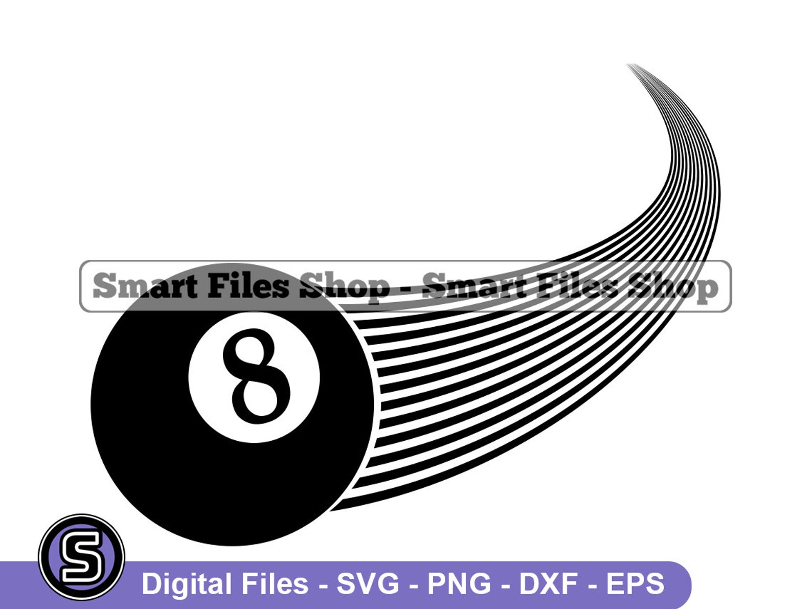 Billiards Logo Svg Billiards Swoosh Svg Pool Ball Svg - Etsy