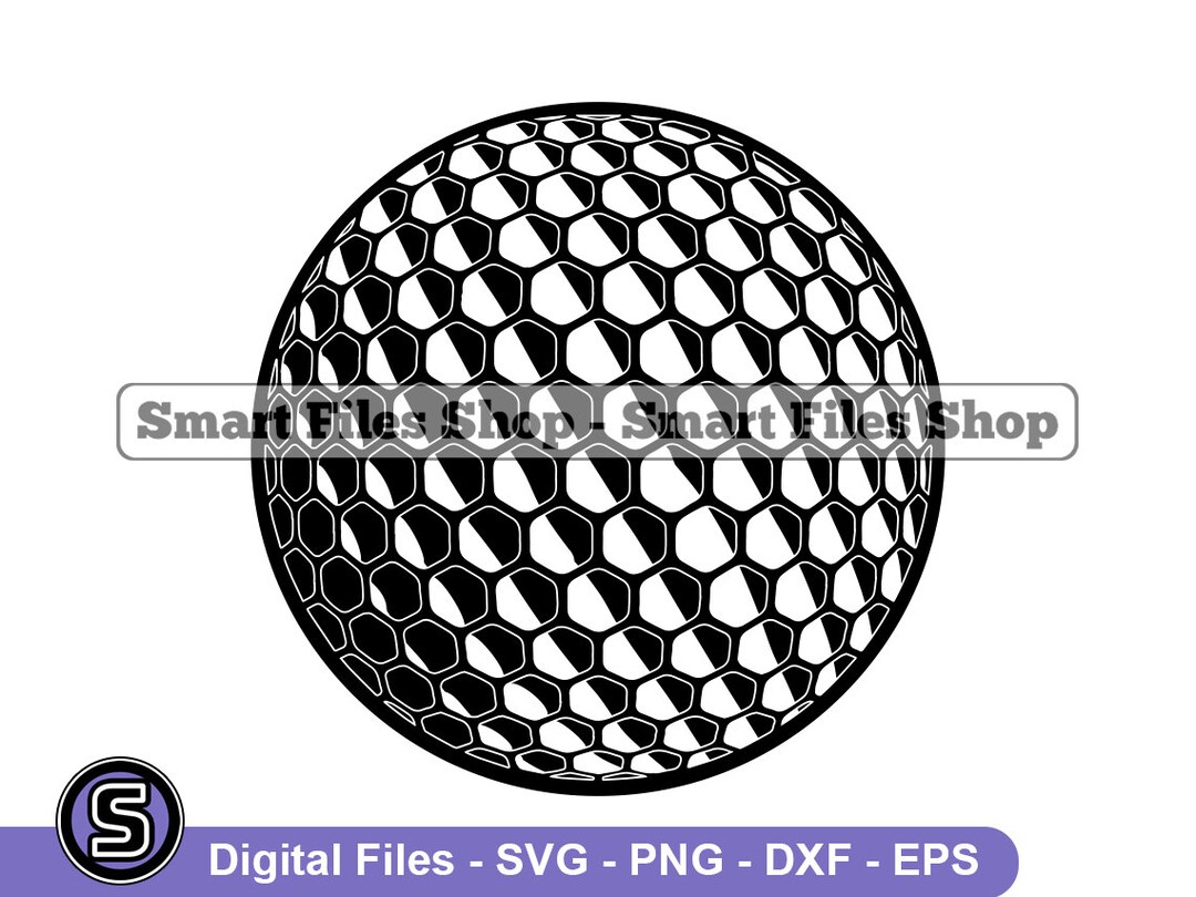 Golf Ball 3 Svg, Golf Svg, Golfing Svg, Golf Ball Dxf, Golf Ball Png ...