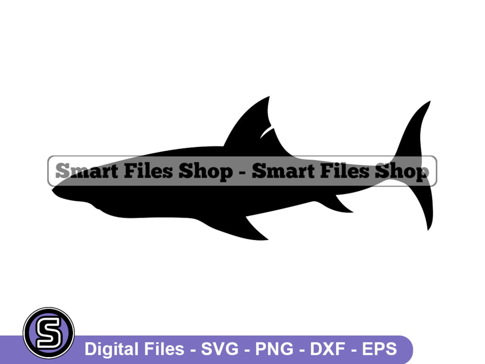 Swimming Shark SVG Shark Svg Shark Dxf Shark Png Shark - Etsy