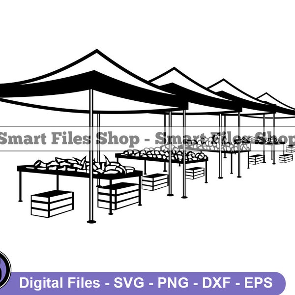 Farmers Market Svg - Etsy Canada